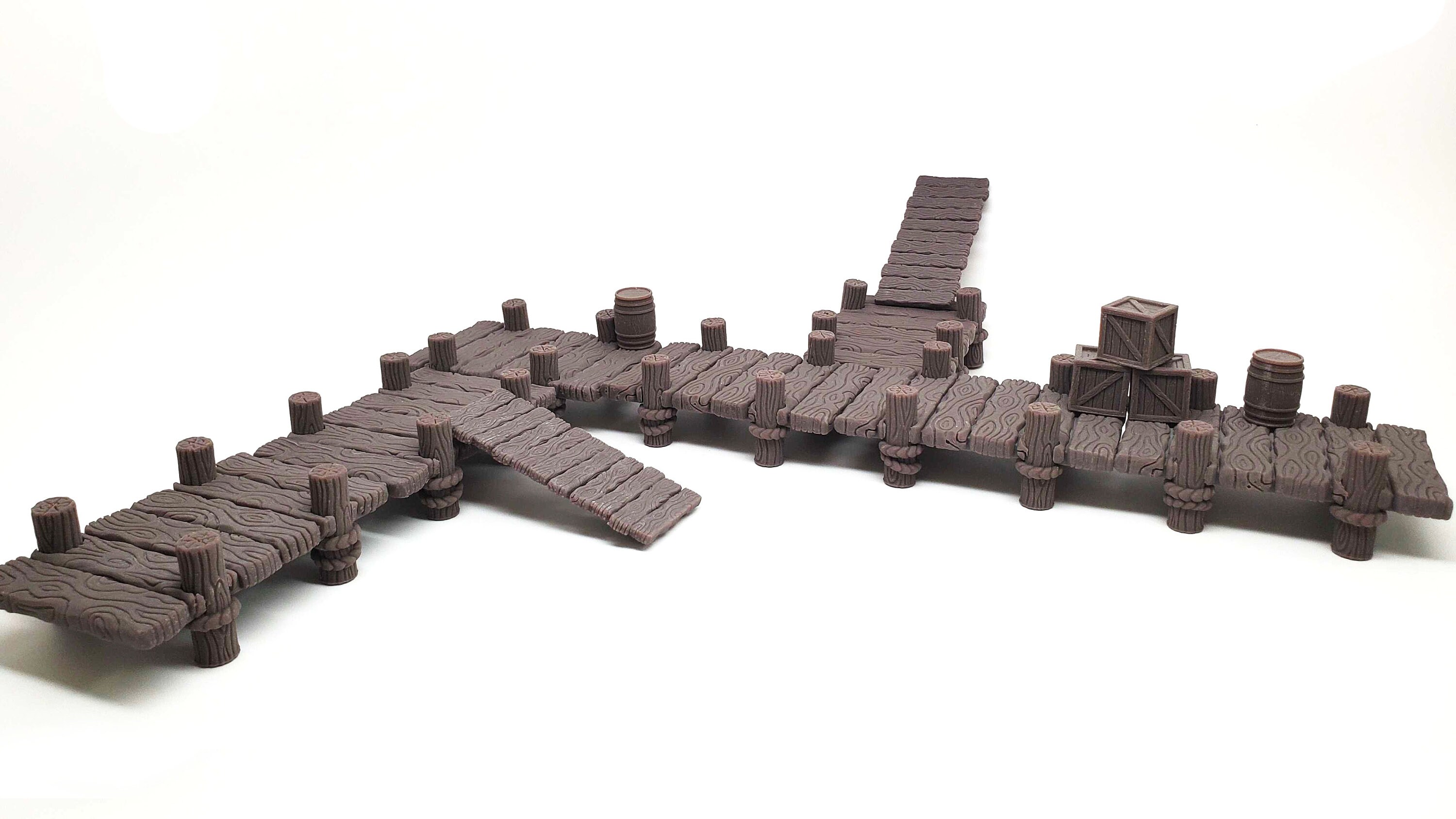 Dnd Modular Docks, Gaming Miniatures - 28mm - Etsy