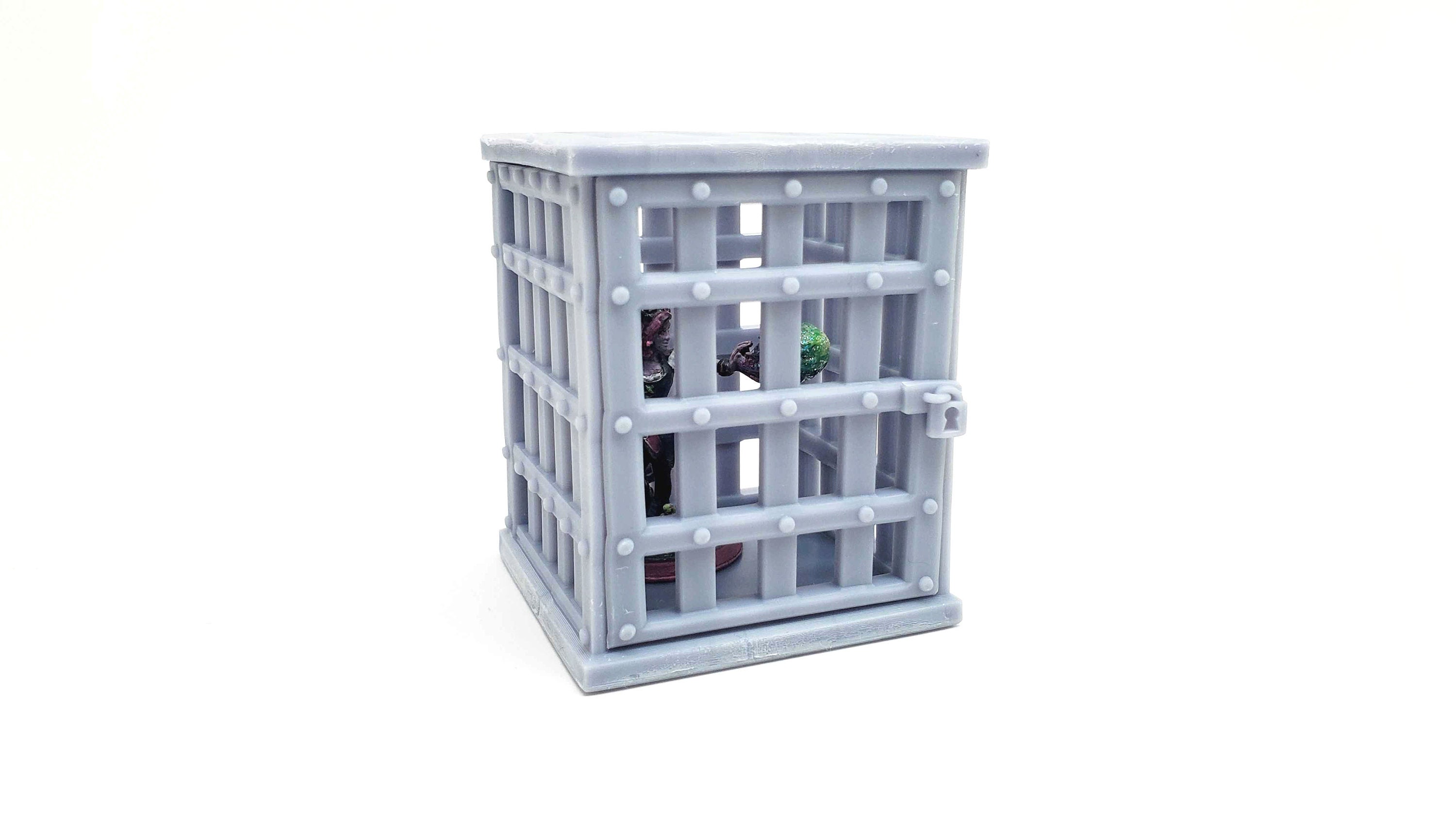 Dnd Jail Cage, Unpainted, Gaming Miniatures - Etsy