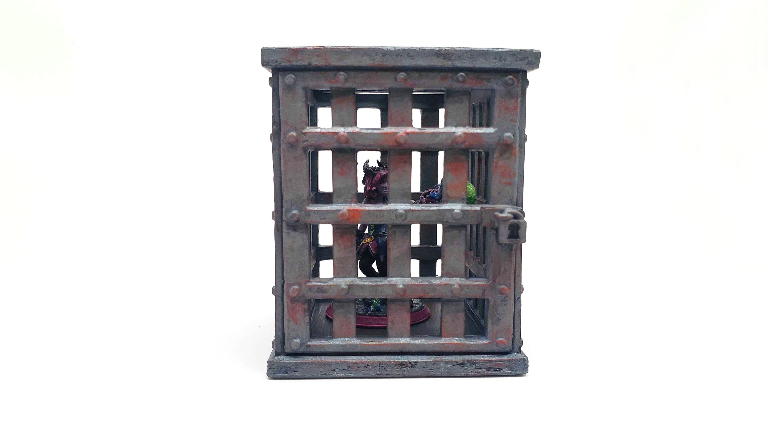 Dnd Jail Cage, Unpainted, Gaming Miniatures - Etsy