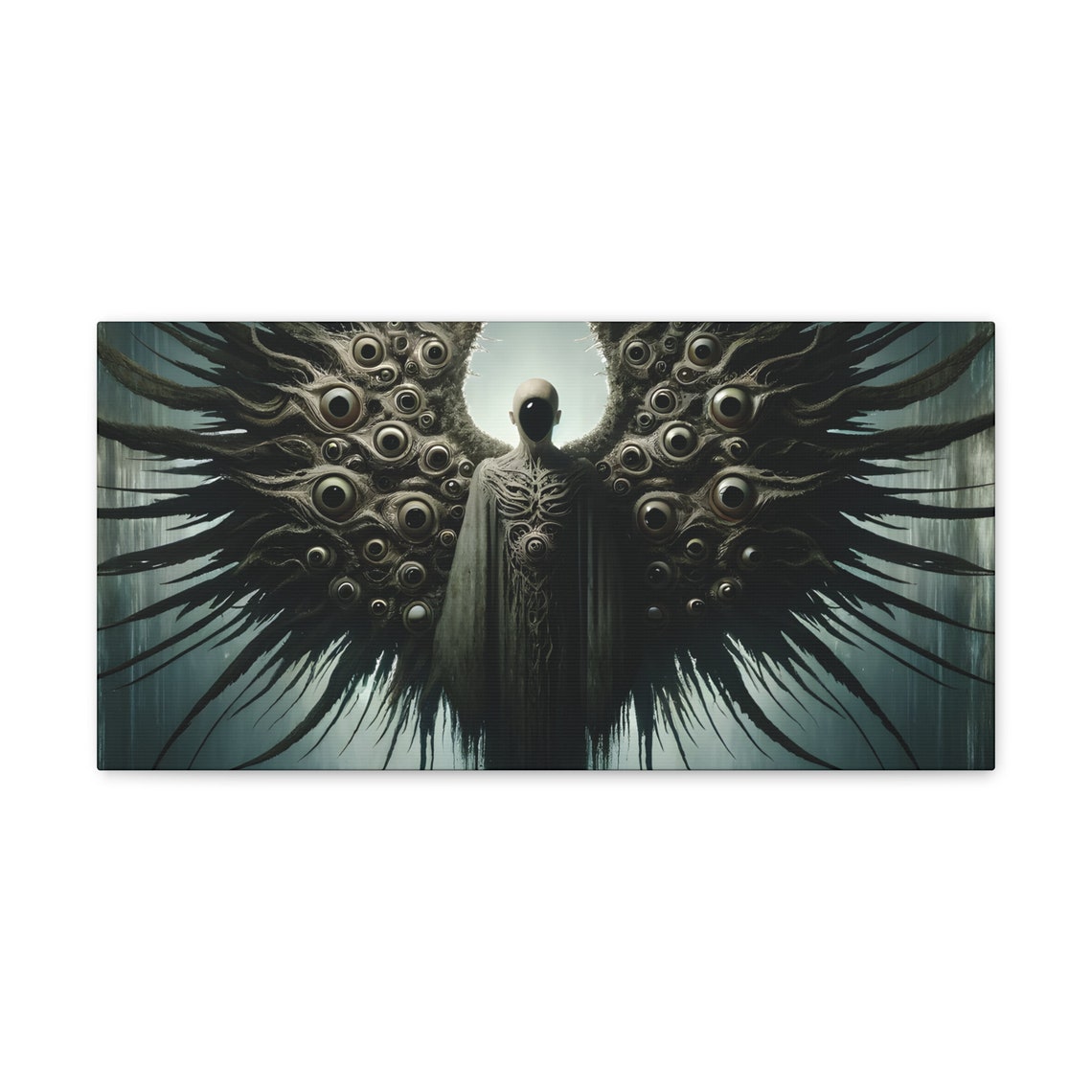 Divine Terror Premium Canvas Gallery Wrap - Etsy