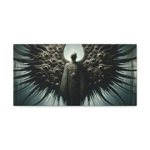 Divine Terror Premium Canvas Gallery Wrap - Etsy
