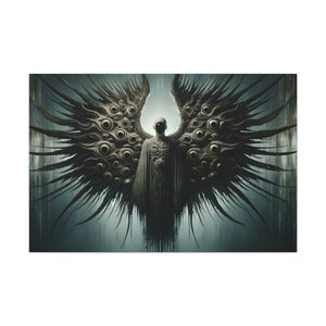 Divine Terror Premium Canvas Gallery Wrap - Etsy
