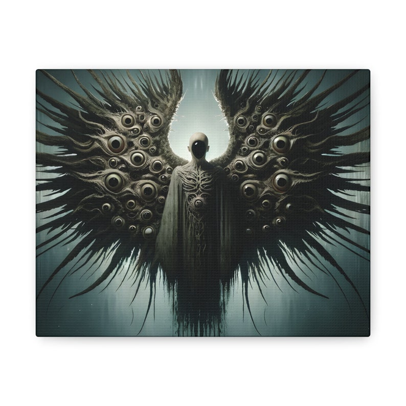Divine Terror Premium Canvas Gallery Wrap - Etsy