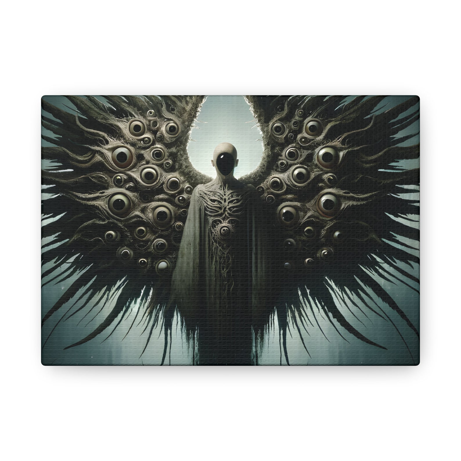 Divine Terror Premium Canvas Gallery Wrap - Etsy