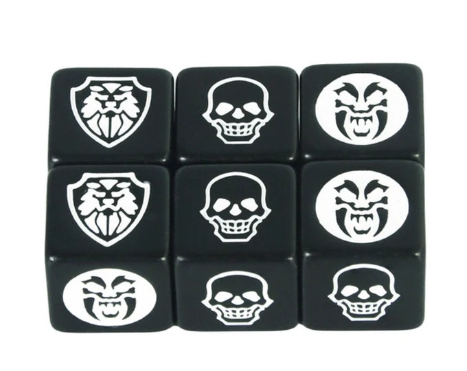 Combat Dice for Heroquest, Combat Dice for Heroquest - Etsy