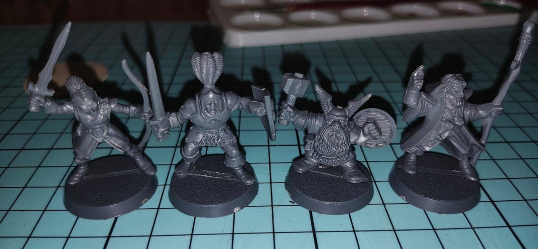 Miniatures of Heroquest Advanced Heroes, Miniatures of Heroquest ...