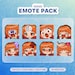 Nami Emotes | Chibi Nami Emote Pack for Twitch, Discord and Youtube ...