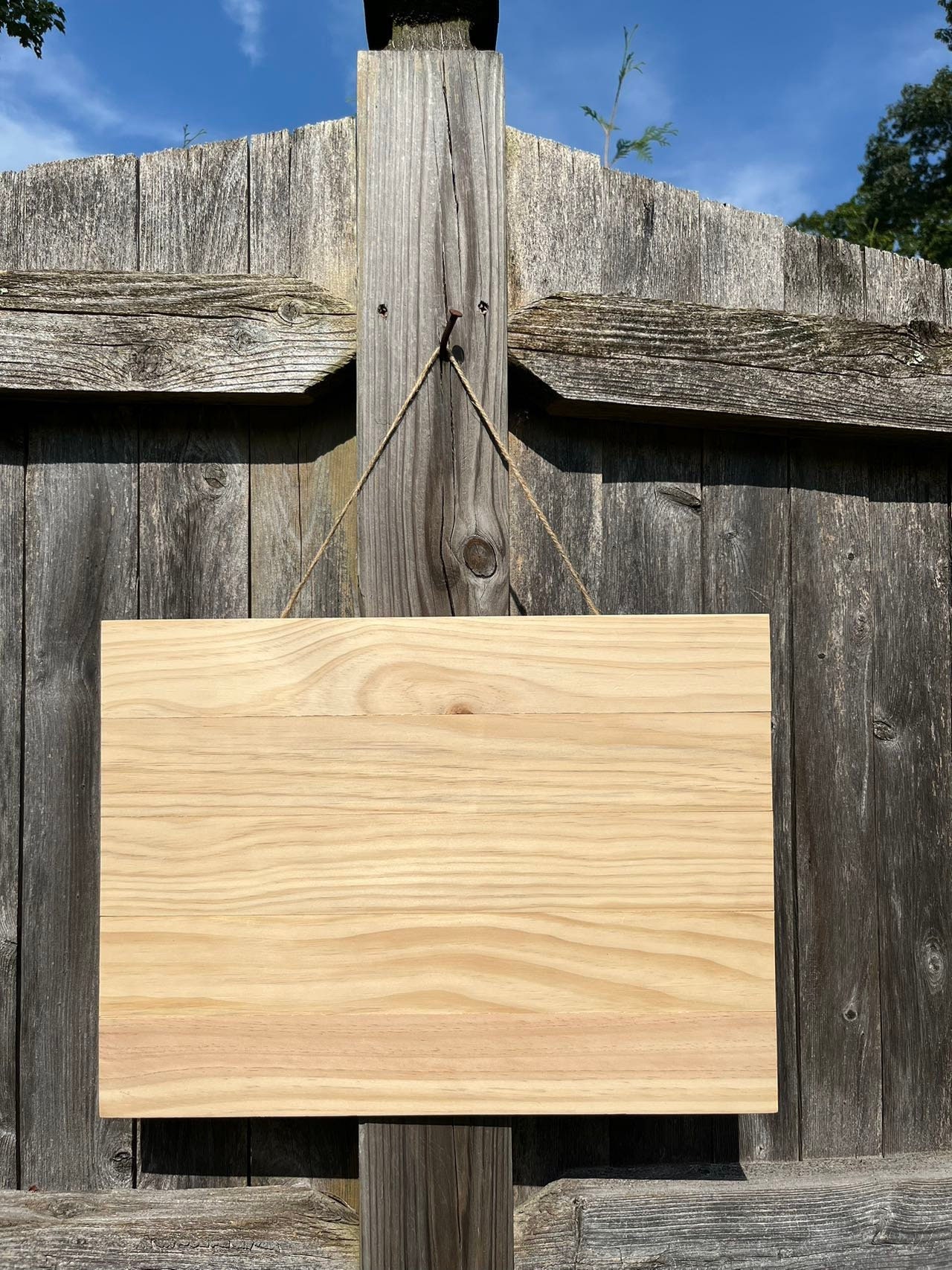 100% Pine Wood Pallet Sign - Etsy