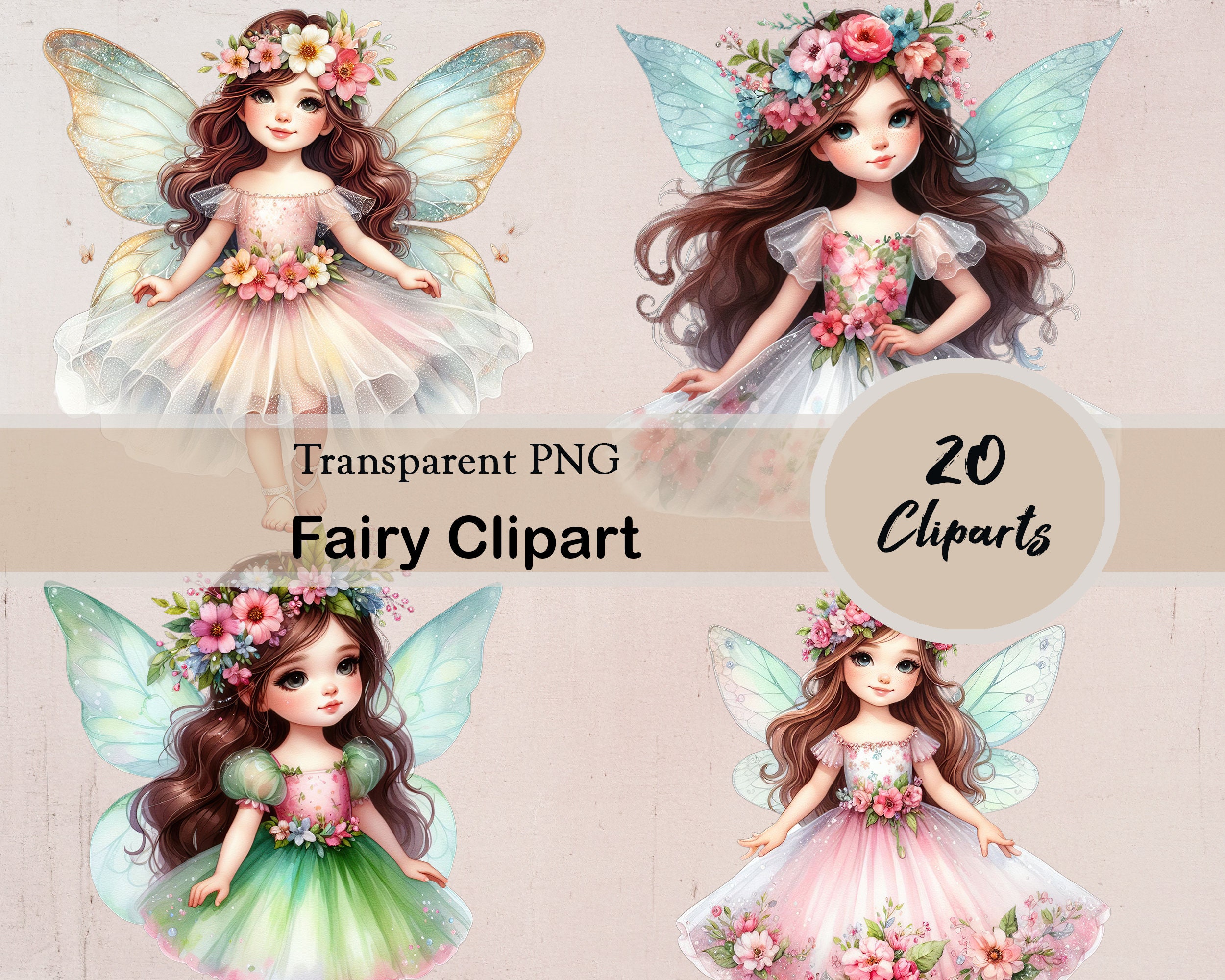 Fairy Clipart, 20 Cliparts, Png Transparent, Fantasy, Fairy, Tale ...