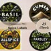 Spice Labels, 25 PNG Cliparts, Spice, Spicy, Label, Digital, Download ...