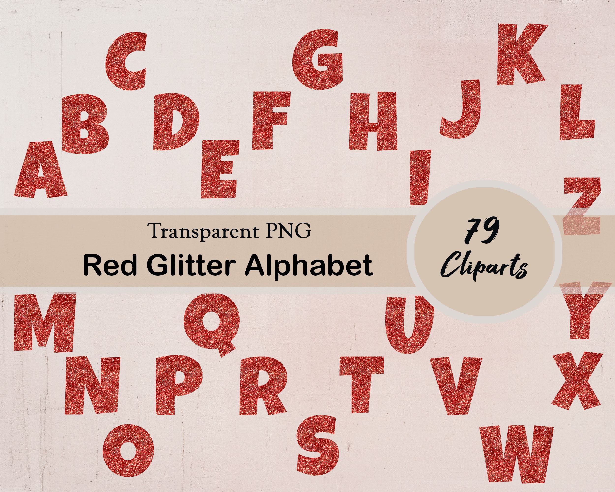 Red Glitter Alphabet, 79 PNG Cliparts, Glitter Alphabet, Numbers ...