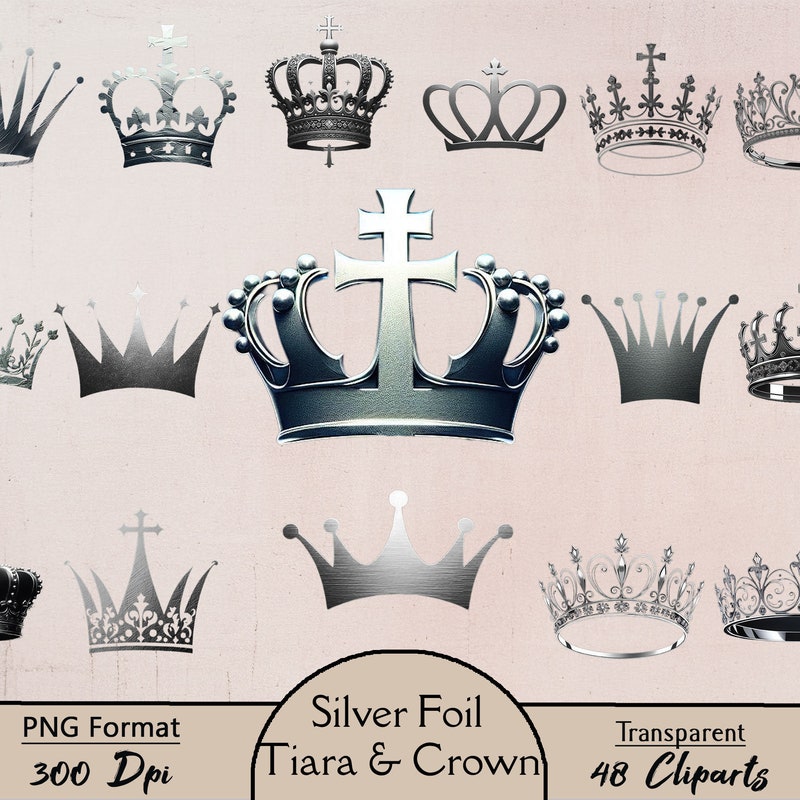 Silver Queen Crown - Etsy