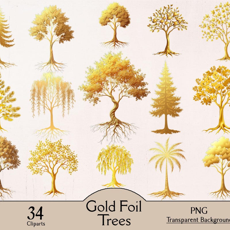 Gold Foil - Etsy