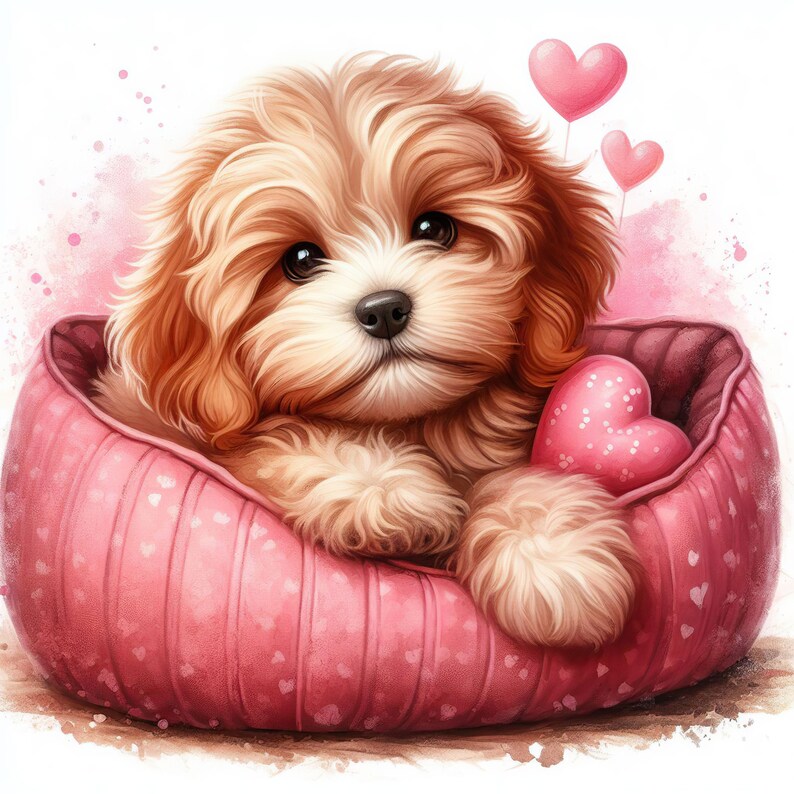 Cute Valentine Dogs, 42 Jpg Images, Romantic, Valentine's Day, Heart ...