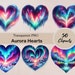 Aurora Hearts, 50 PNG Cliparts, Aurora Borealis, Aurora Australis ...
