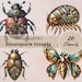 Steampunk Insects, 20 PNG Cliparts, Steampunk, Insect, Printable ...