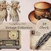 Vintage Collection Clipart, 34 PNG Cliparts With Transparent Background ...