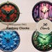 Fantasy Clocks, Magic Clocks, 30 PNG Cliparts, Clocks Clipart, Fantasy ...