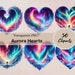 Aurora Hearts, 50 PNG Cliparts, Aurora Borealis, Aurora Australis ...