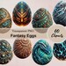 Fantasy Egg, Dragon Egg, Magic Egg, 60 PNG Cliparts, Alien Egg, Fantasy ...