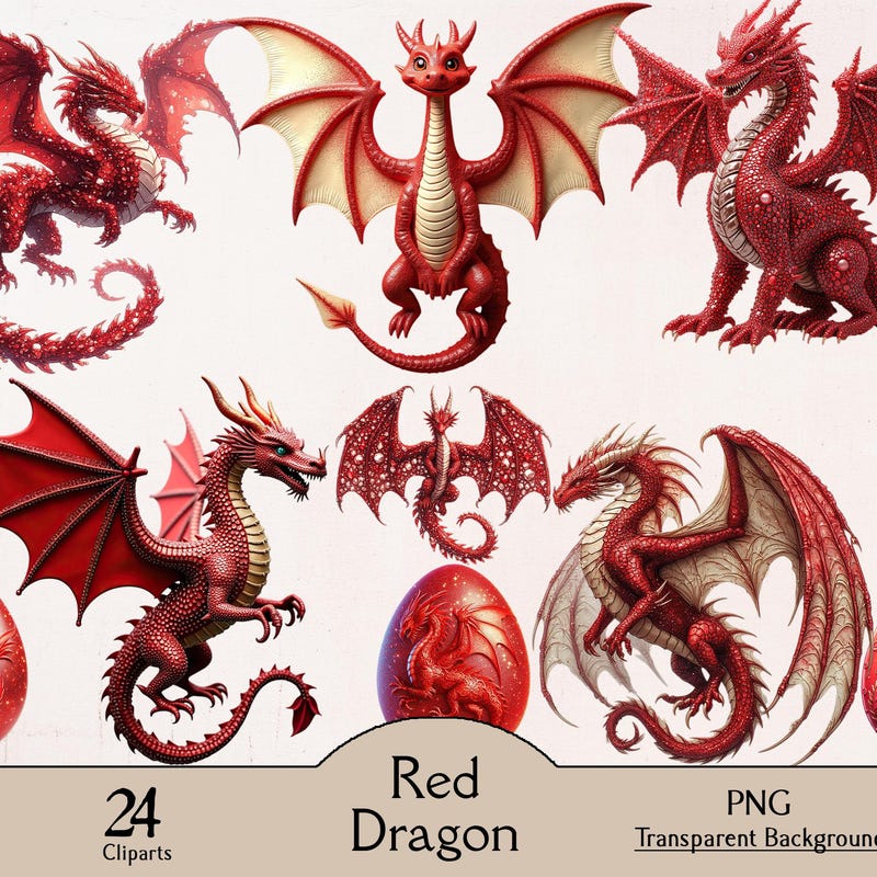 Red Dragon Design - Etsy