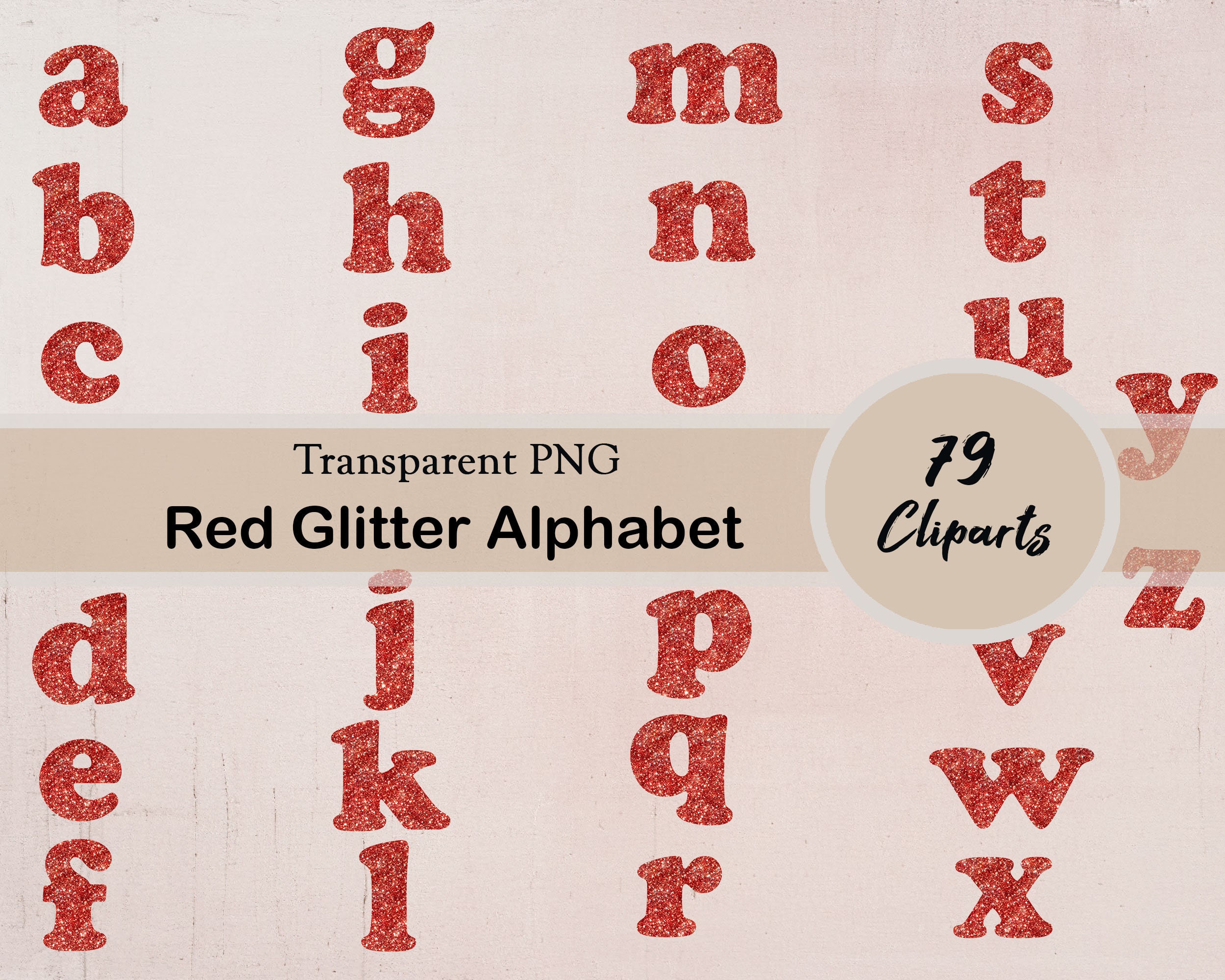 Red Glitter Alphabet, 79 PNG Cliparts, Glitter Alphabet, Numbers ...