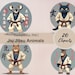 Jiu Jitsu Animals Clipart, Funny Animals, 20 PNG Cliparts, Brazilian ...