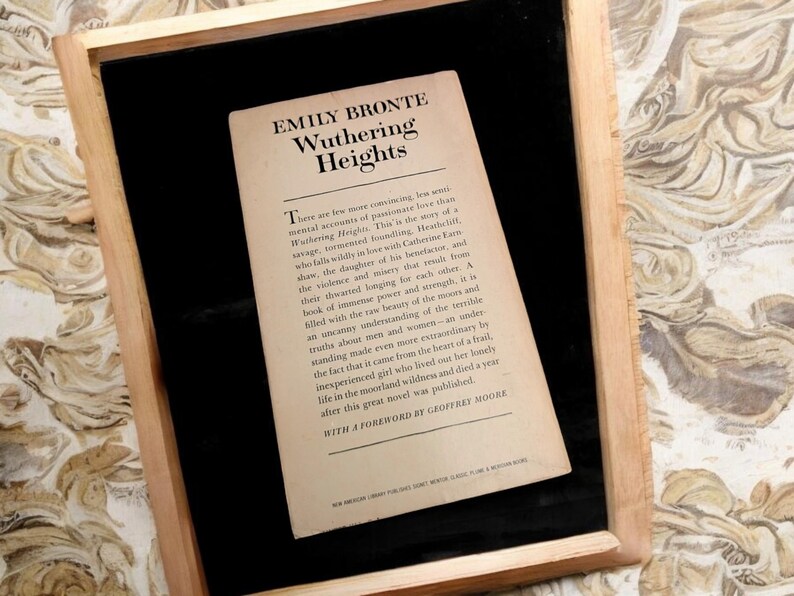 Wuthering Heights by Emily Bronte Signet 1959 Edition - Etsy