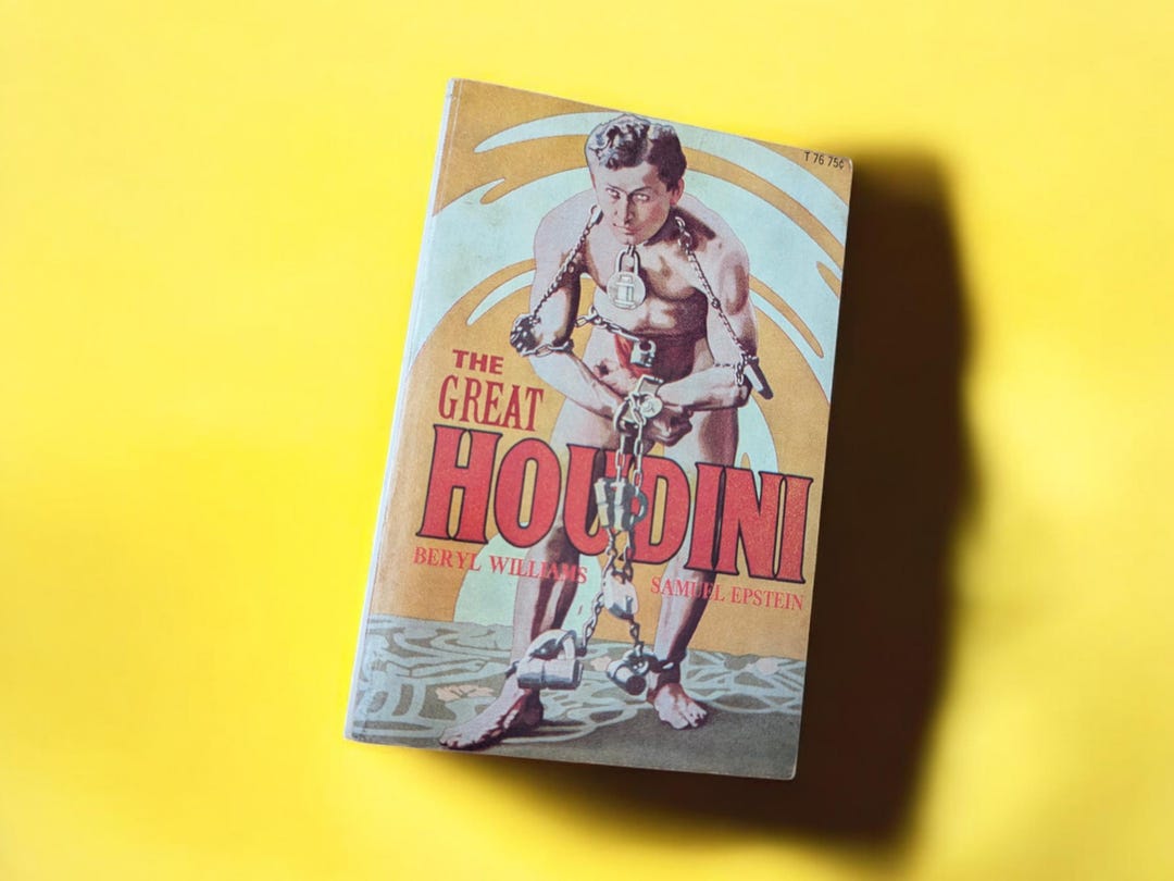 The Great Houdini by Beryl Williams and Samuel Epstein 1970 Scholastic ...