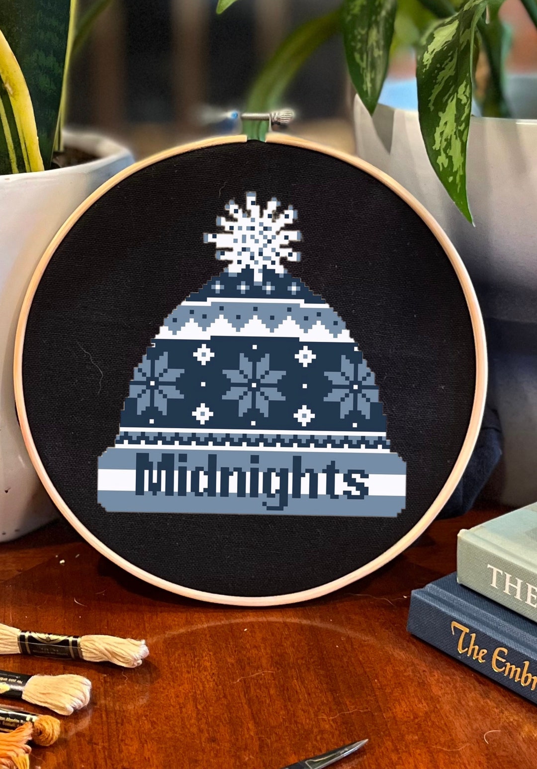 Taylor Swift Midnights Album Hat Cross Stitch Pattern PDF Easy Taylor ...