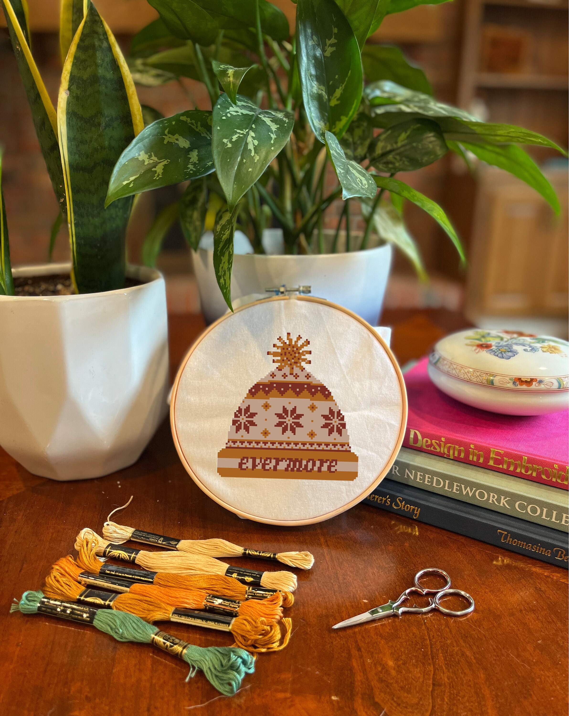 Taylor Swift Eras Cross Stitch Patterns Taylor Swift Hat Cross Stitch ...