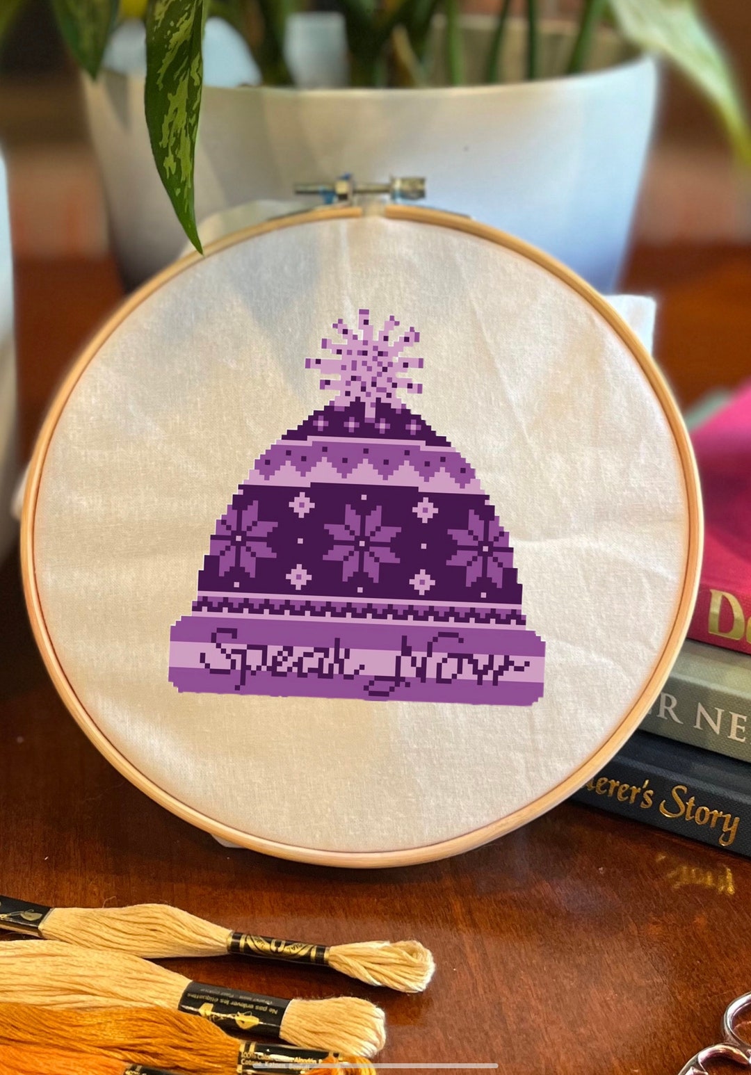 Taylor Swift Speak Now Hat Cross Stitch Pattern PDF Easy Taylor Swift ...