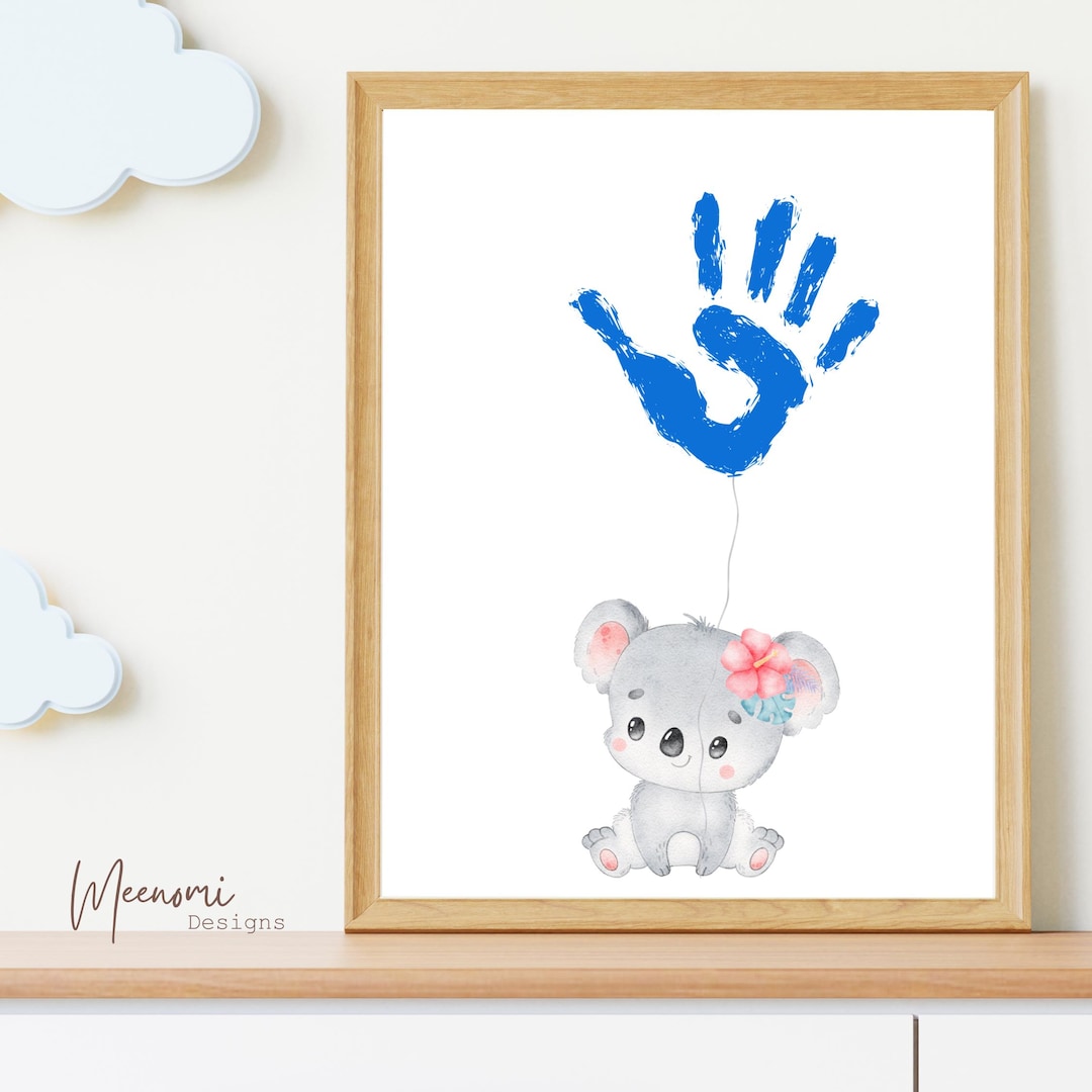 Koala Handprint Art, Cute Kids Craft, DIY Baby Keepsake, Toddler ...
