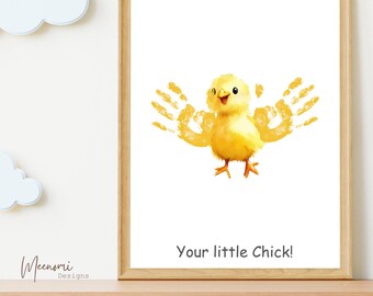 Easter Carrot Handprint | Handprint Art for Kids | Easter Craft ...