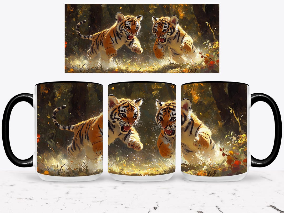 Tiger Mug PRINT Tiger Coffee Mugs Tiger Gifts for Her Tiger Gifts for ...