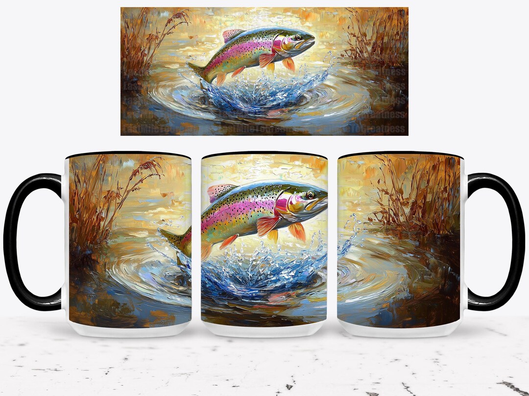 Bass Mug Bass Coffee Mug Fish Mug Bass Gifts for Men Bass Coffee Cup ...