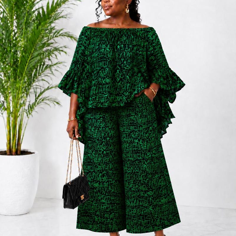 African 2 Piece Set Women - Etsy
