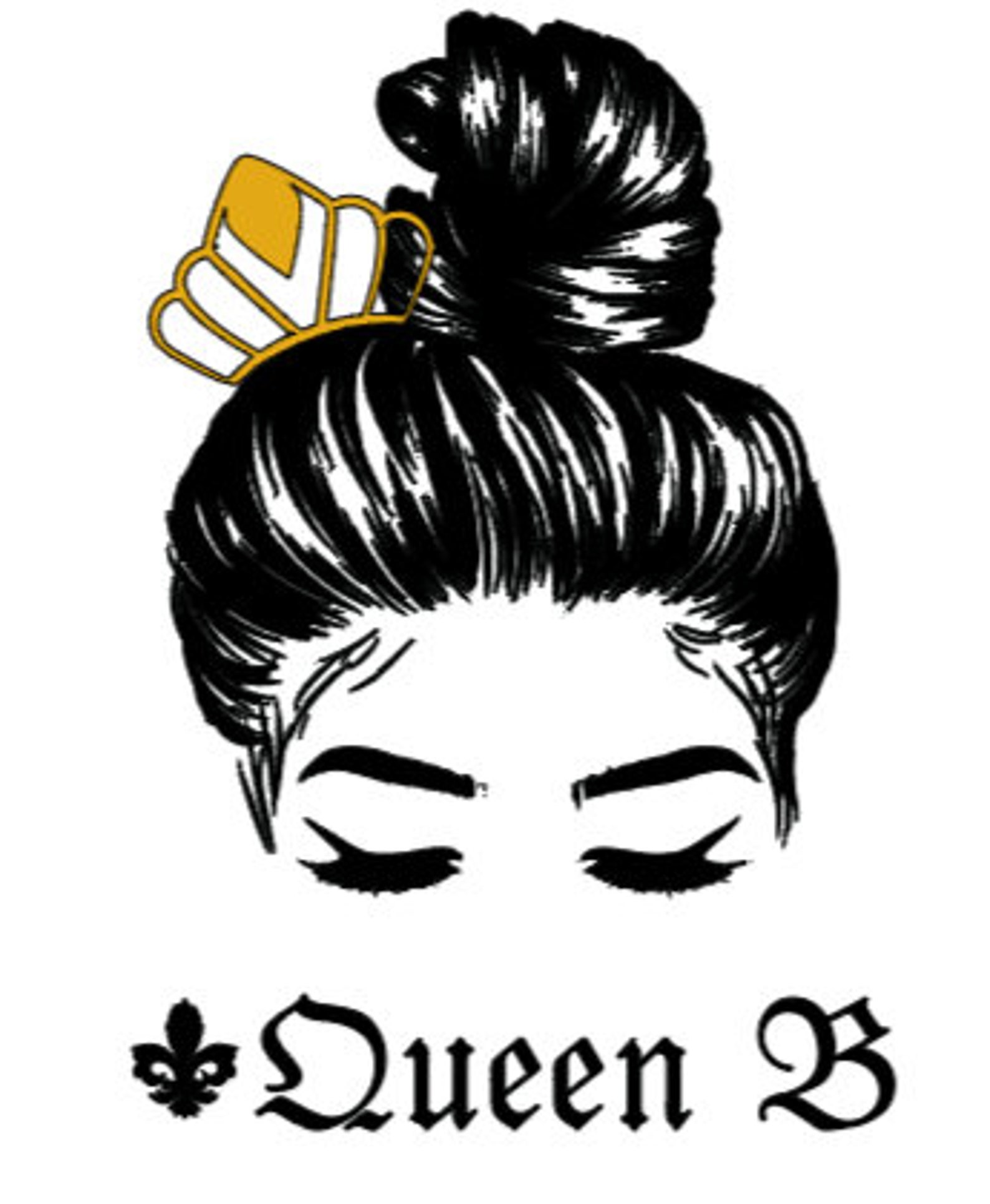 Queen B Sticker - Etsy