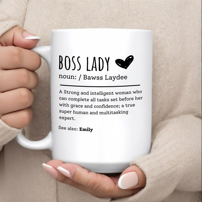 Boss Lady Mug - Etsy