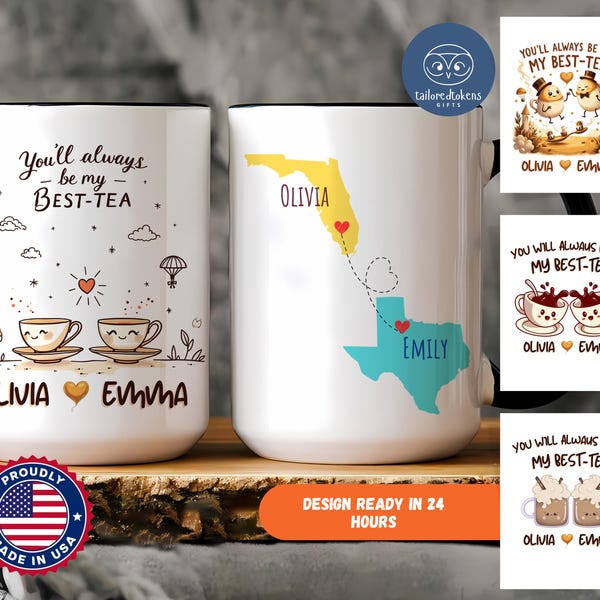 Best Friend Mug - Etsy