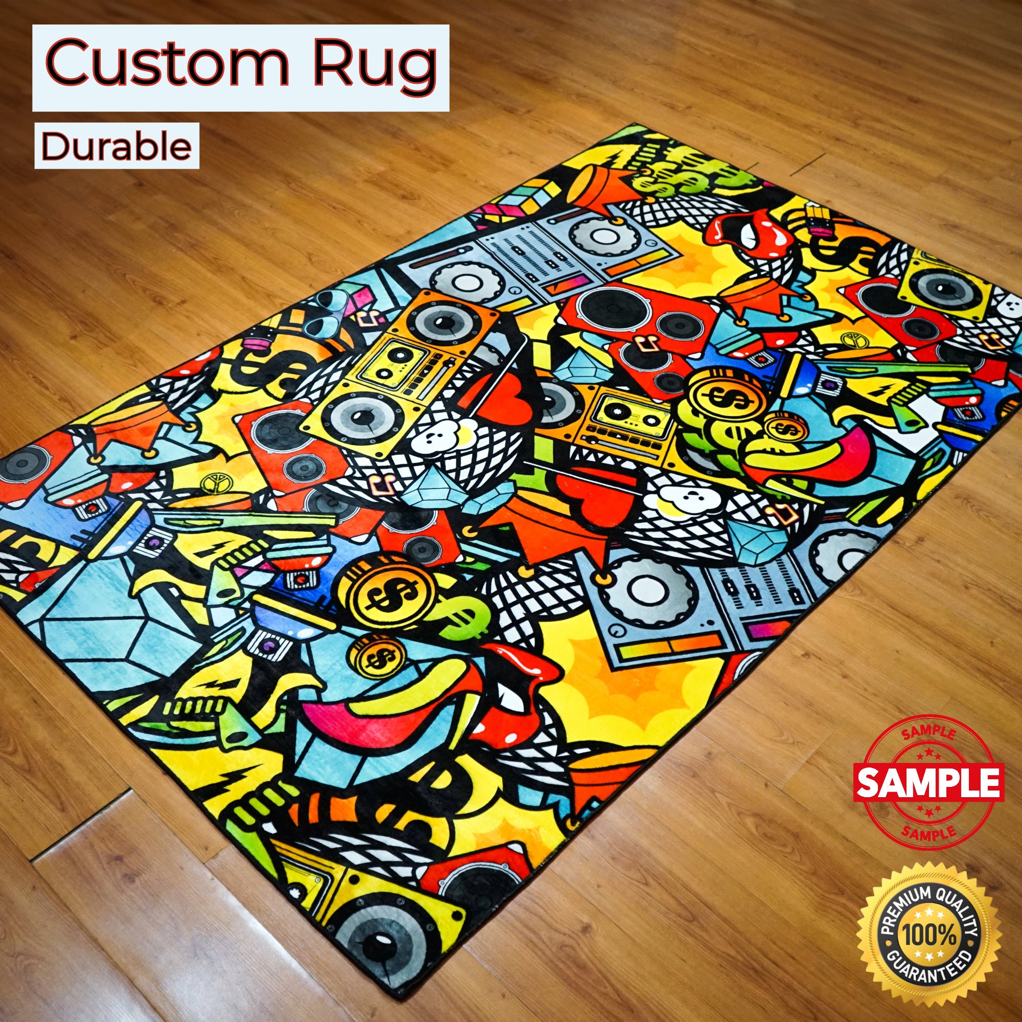 Race Track, Racing Car Rug, Race Track Rug Play Rug, Kids Play Mat ...
