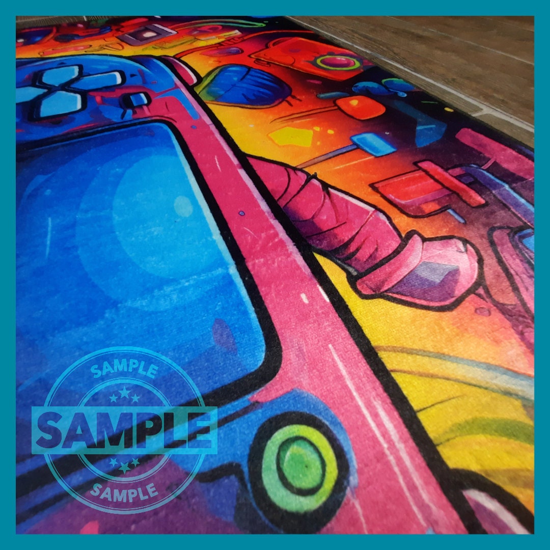 Race Track, Racing Car Rug, Race Track Rug Play Rug, Kids Play Mat ...