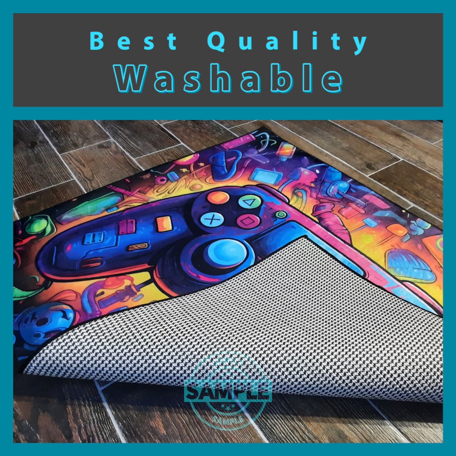 Race Track, Racing Car Rug, Race Track Rug Play Rug, Kids Play Mat ...