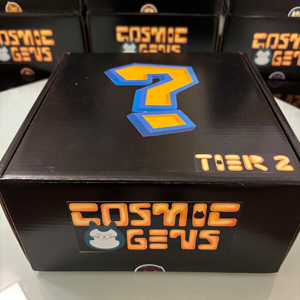 2 Tiered Card Box - Etsy