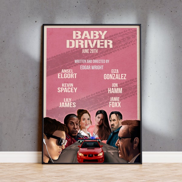 Baby Driver Poster - Etsy