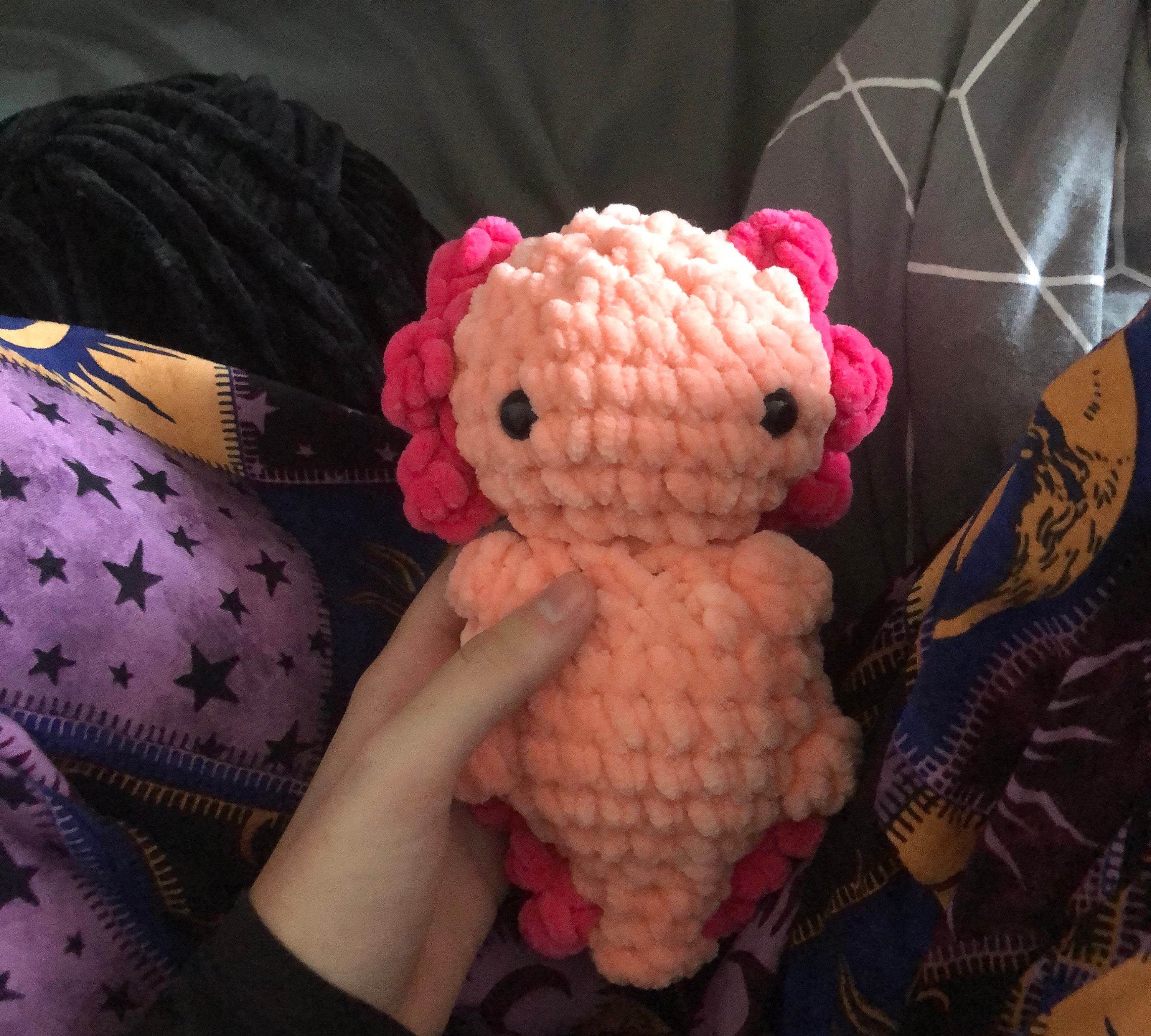 Cute Colourful Axolotls-handmade Crochet-amigurumi - Etsy