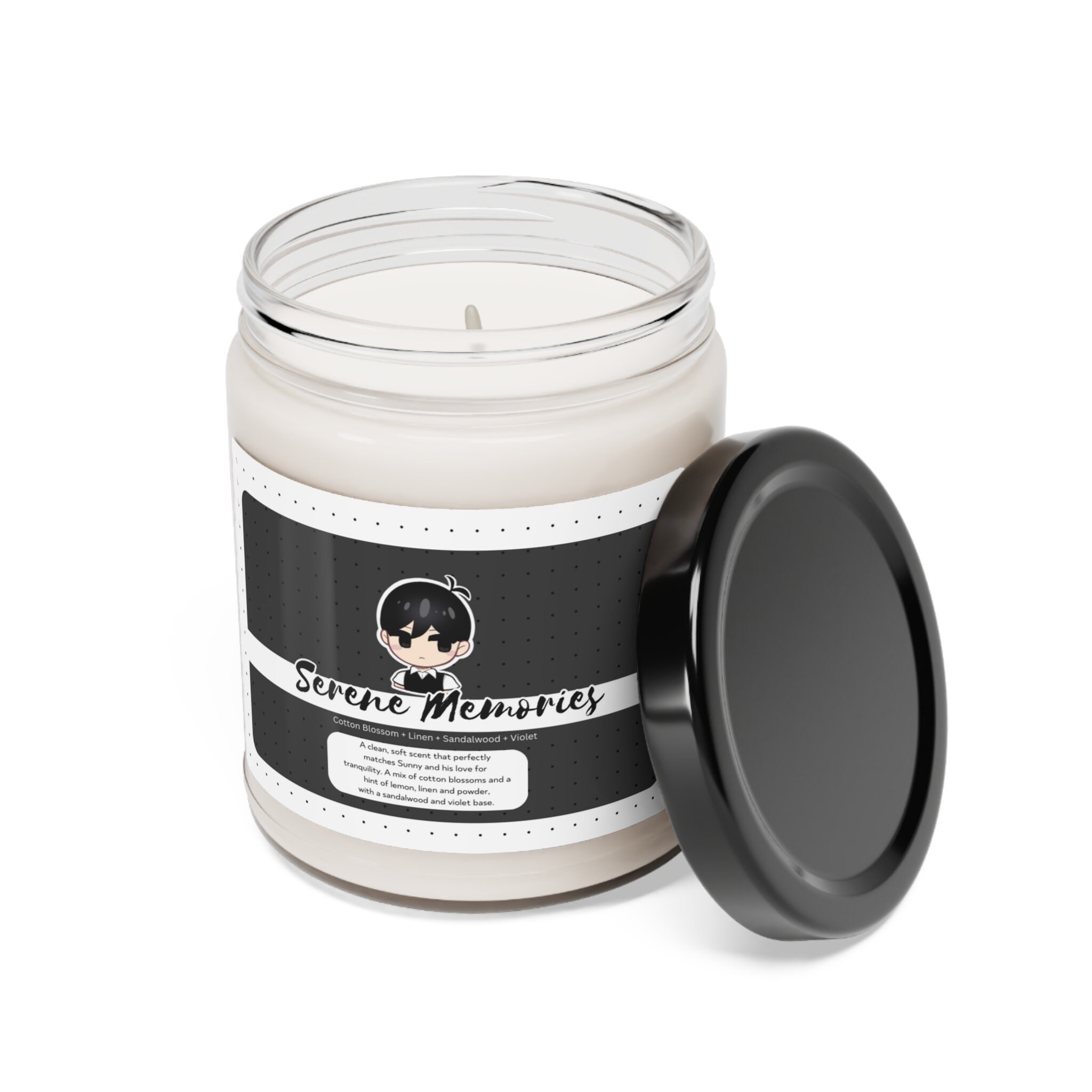 Serene Memories OMORI Sunny Scented Candle 9oz, Aesthetic Candle, Soy ...