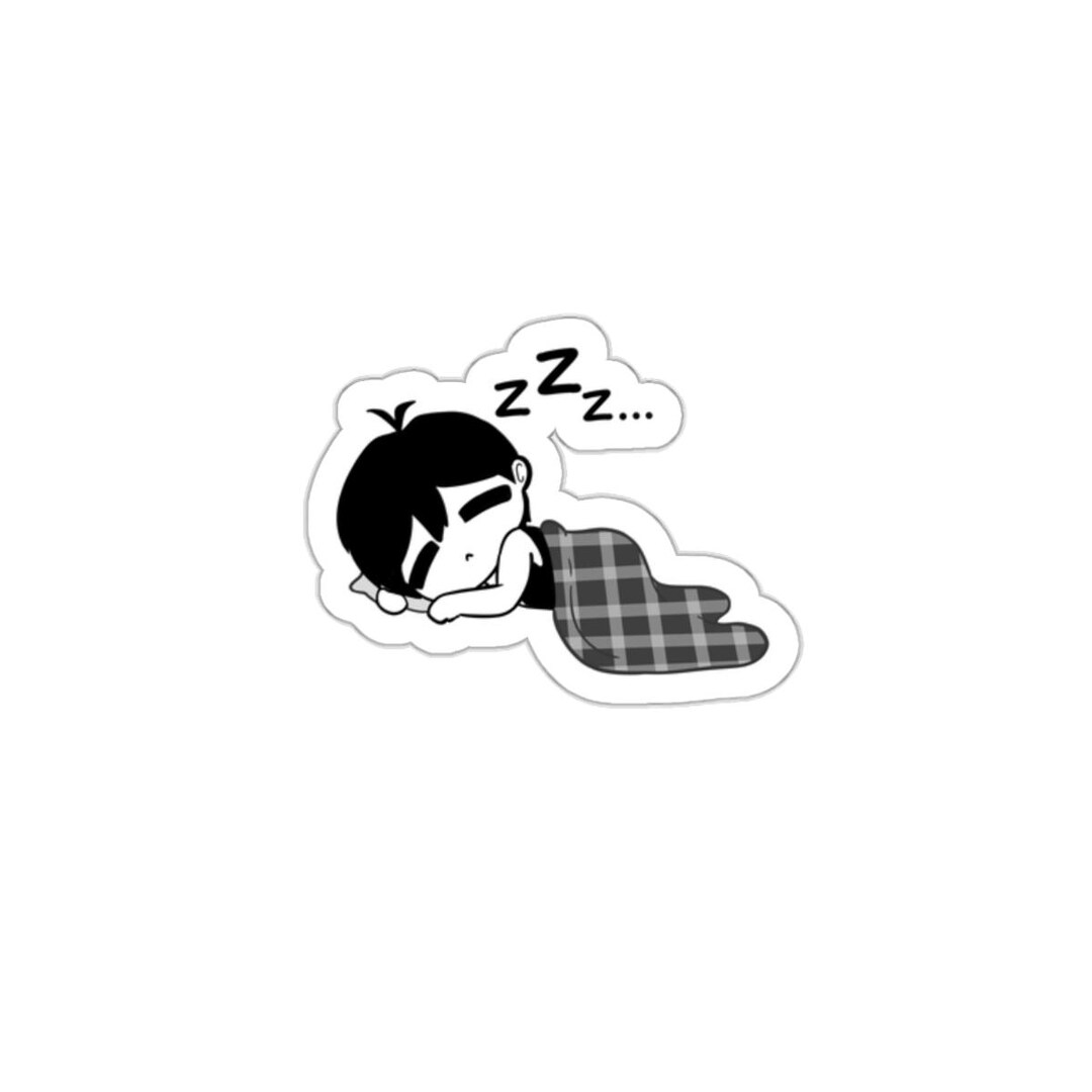 OMORI - Sleeping Omori Chibi Sticker | Omori Merch - Etsy