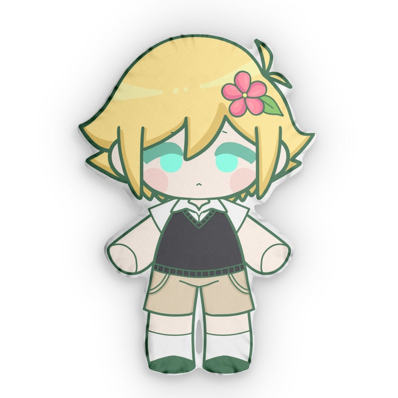 OMORI Basil Plush Pillow Pillow Custom Decor Plush Omori Merch Basil - Etsy
