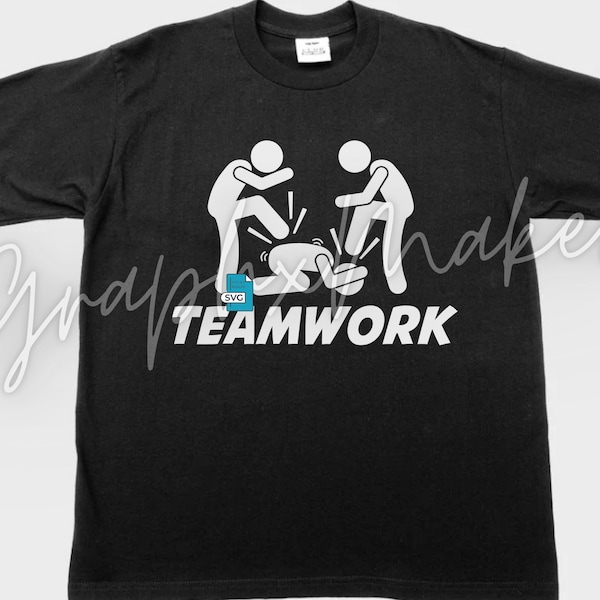 Teamwork Wall Decal - Etsy